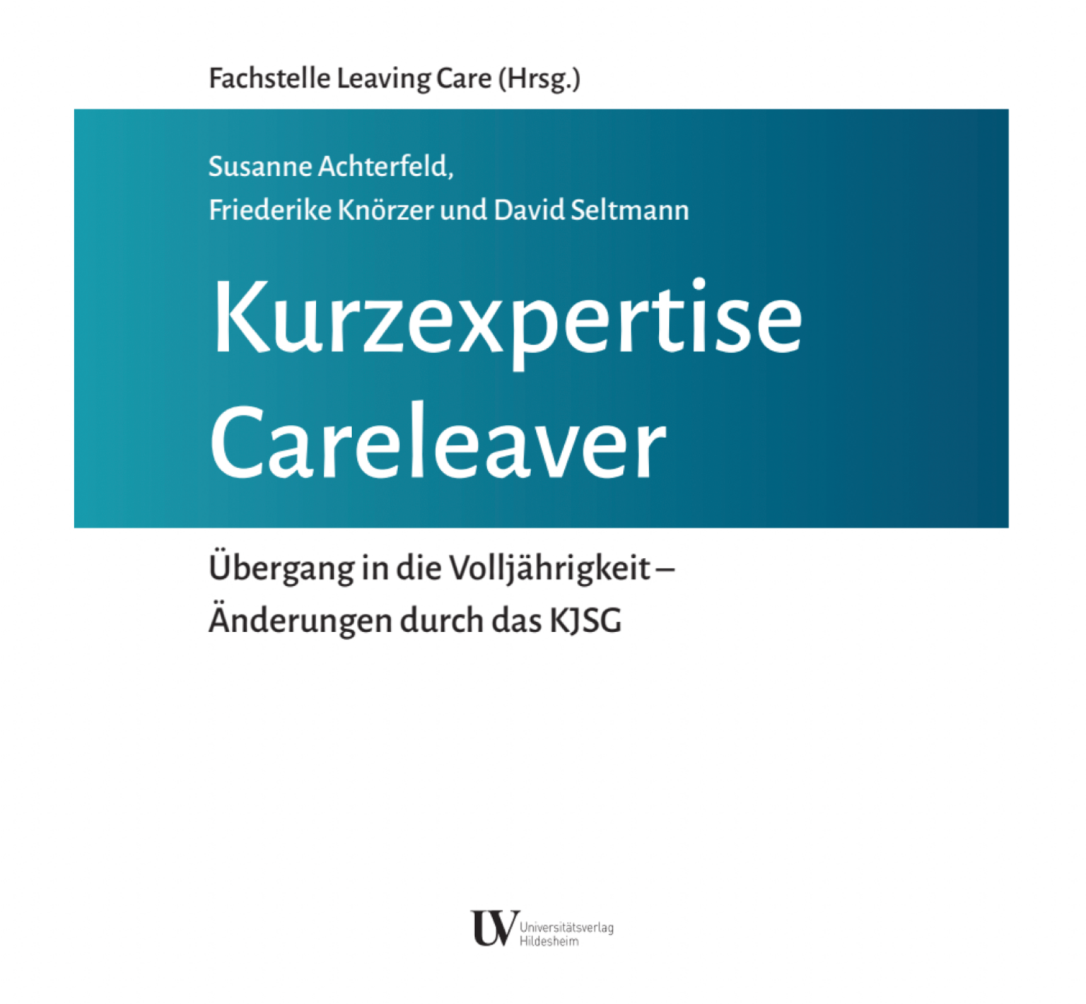 Veröffentlichung einer Rechtsexpertise: Das KJSG und Leaving Care ...